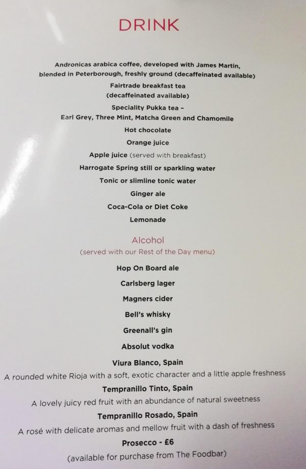 What do you get extra in Virgin Trains First Class (LNER)? ⋆ Yorkshire ...