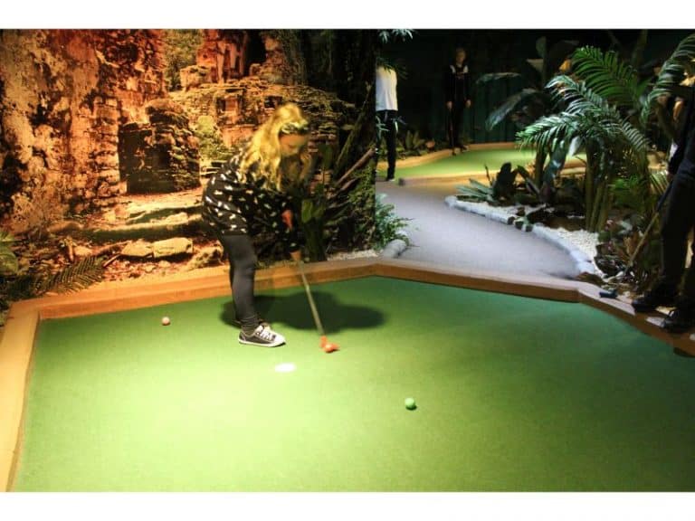Volcano Falls Adventure Golf at Xscape in Castleford ⋆ Yorkshire Wonders