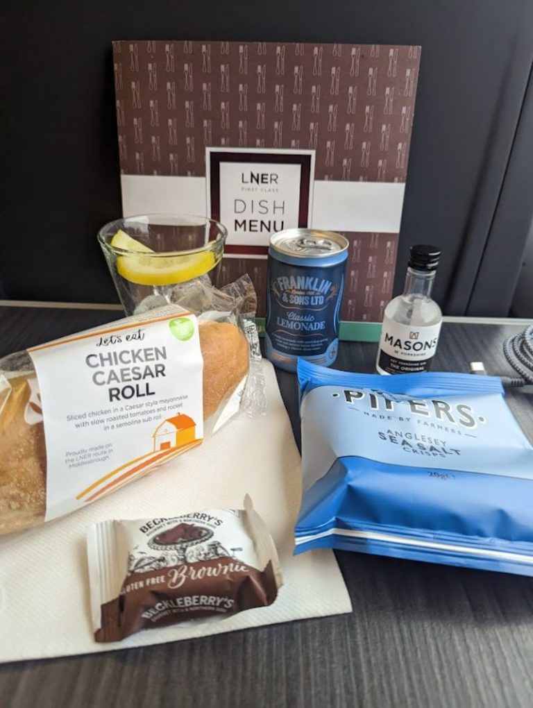 What do you get extra in First Class on LNER? LNER First Class Review ⋆ ...