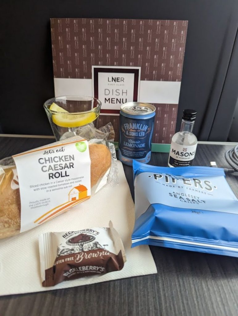 What do you get extra in First Class on LNER? LNER First Class Review ⋆ ...