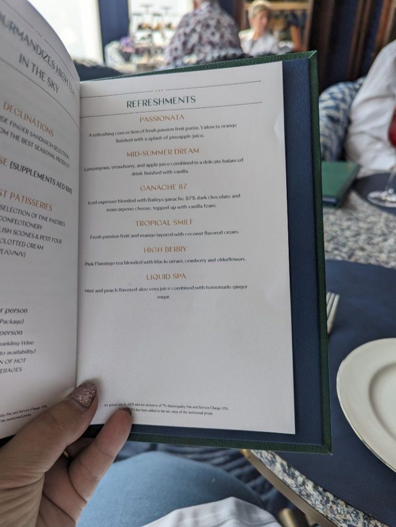 Afternoon Tea at At.mosphere in the Burj Khalifa, Dubai - Review ⋆ ...